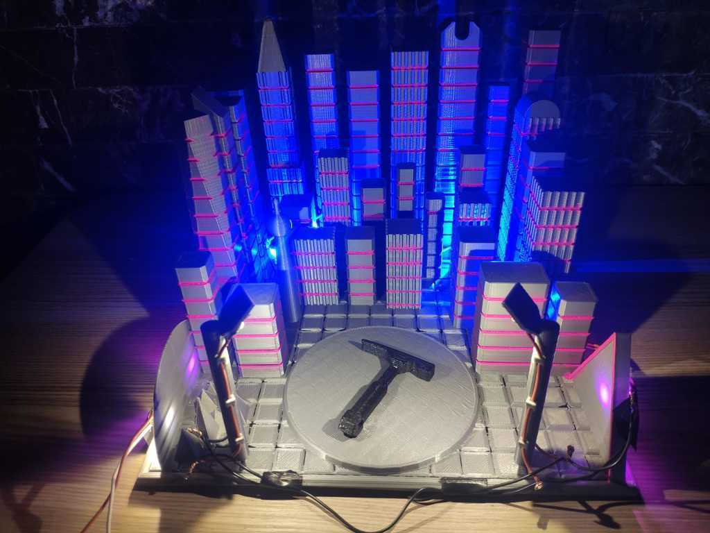 🏙️ Cyberpunk City・Free STL File for ・Cults