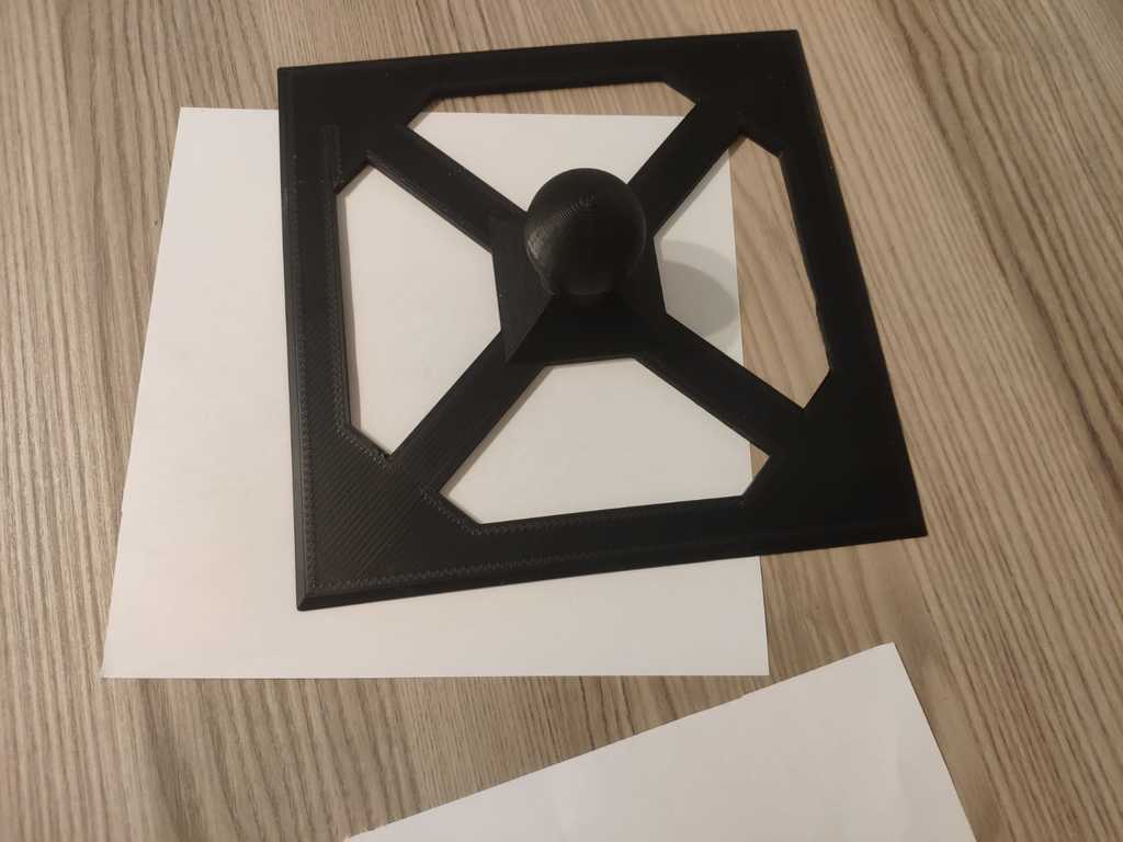 Free STL file A4 Paper Square Cutting Template 🟪 ・3D print design to ...