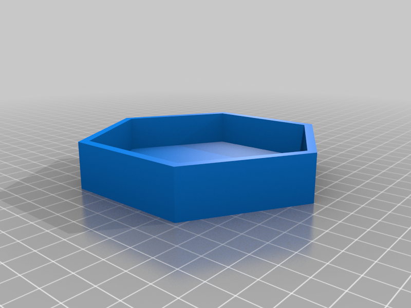 Free STL file Hexagonal Container 🏠 ・3D print design to download・Cults