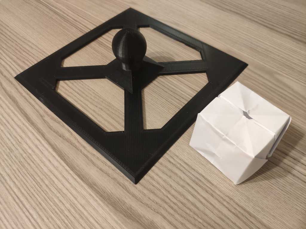 Free STL file A4 Paper Square Cutting Template 🟪 ・3D print design to ...