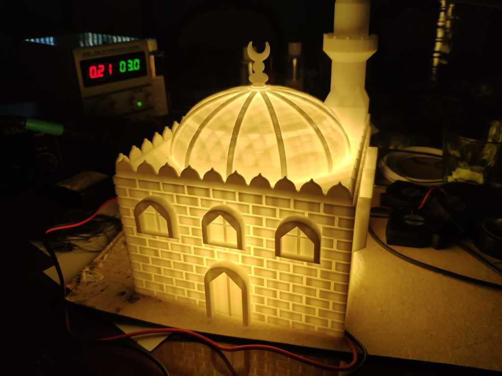 Free STL file Mosque 🕌 ・3D printable model to download・Cults