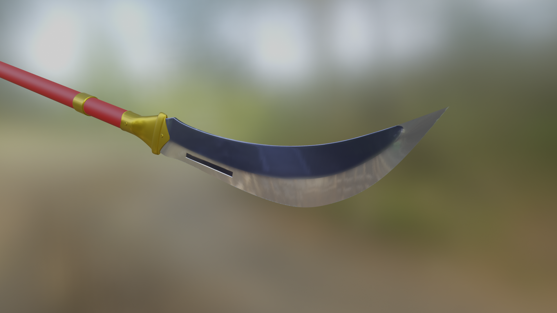 📱 Maki Zenin Naginata/Pudao (Polearm/Spear) for Cosplay - Jujutsu ...