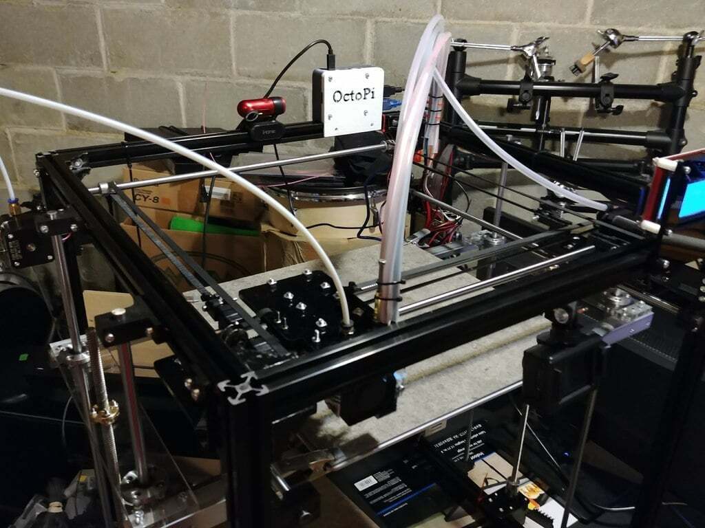 3D printable OctoPi & PiCam case with Mounts for Aluminum 2020・Cults