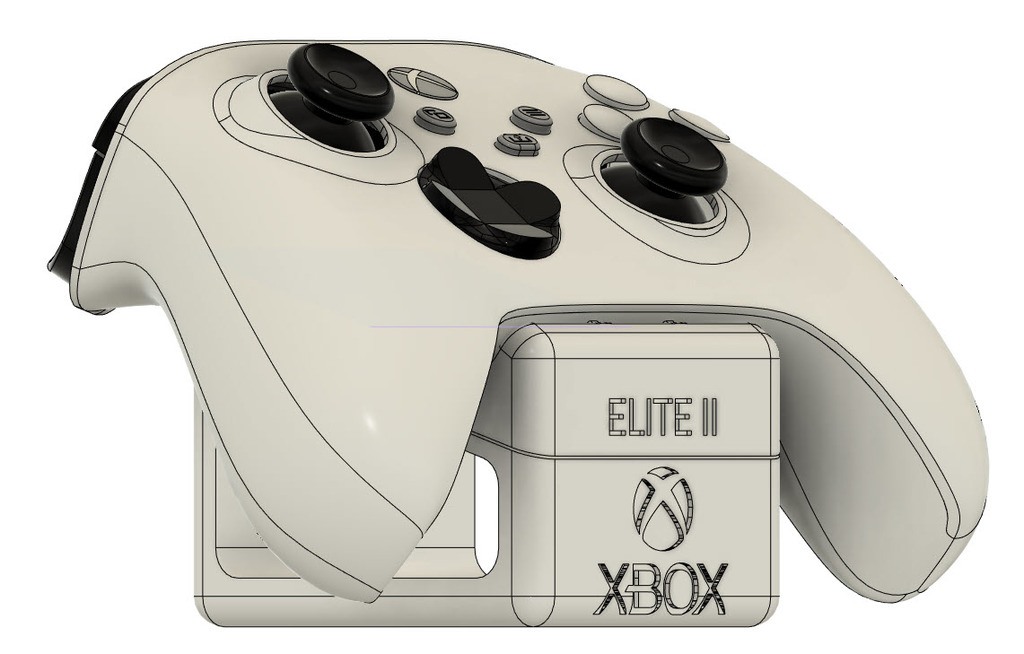 🎮 XBOX Elite 2 Stand・Free 3D File for ・Cults