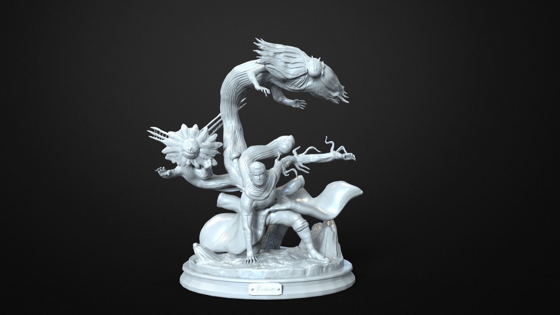 3D file Kakuzu 🗿 ・Model to download and 3D print・Cults