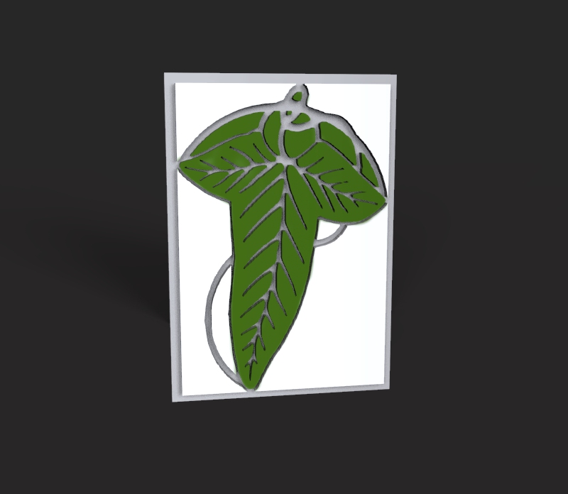 3D file Lorien Blade Logo 3D Elf Brooch 🧝 ・3D printing model to ...