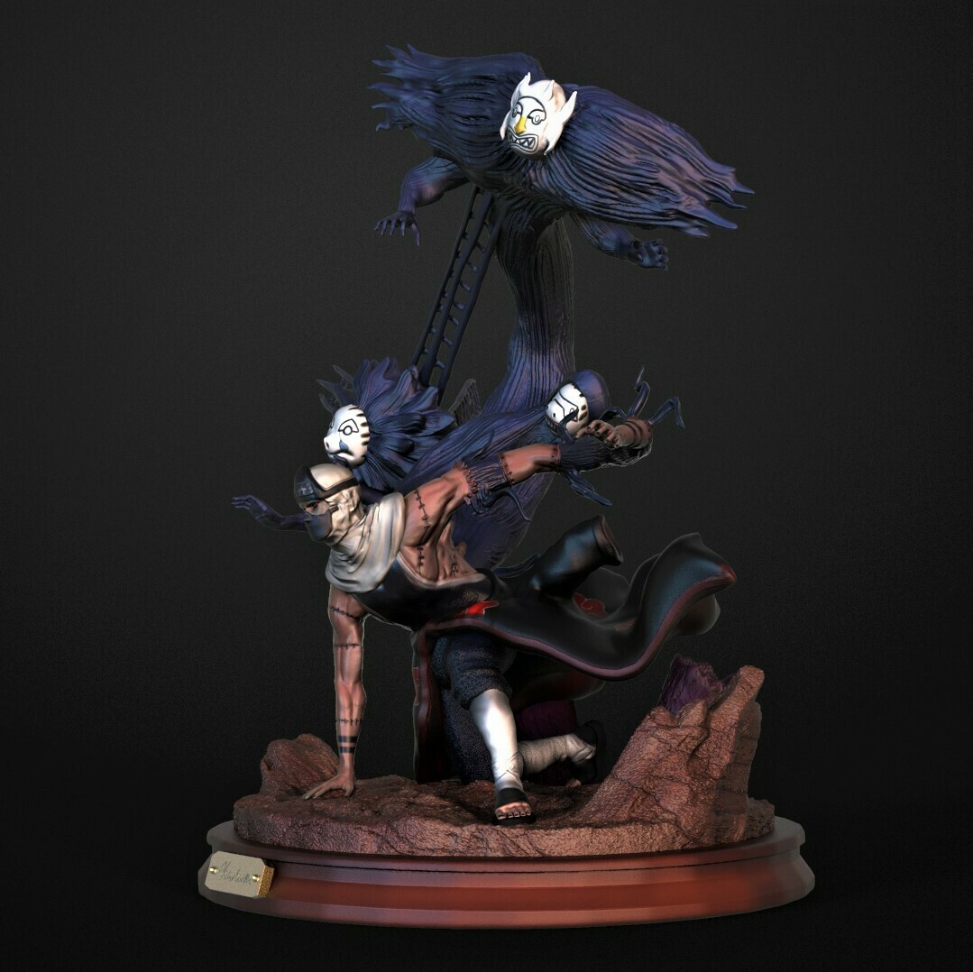 3D file Kakuzu 🗿 ・Model to download and 3D print・Cults