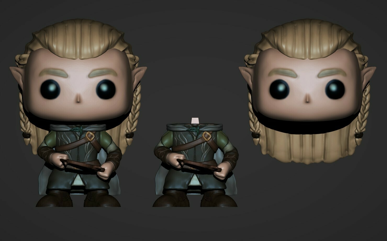 3D file Legolas funko 🧝 ・3D printable model to download・Cults