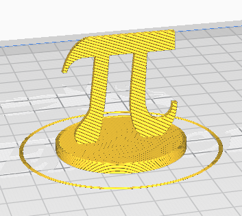 Archivo STL gratis Número de Pi con base 👽・Plan de impresión en 3D para ...