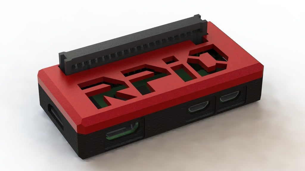 Free STL file Raspberry Pi Zero case 🔧 ・3D printer model to download・Cults