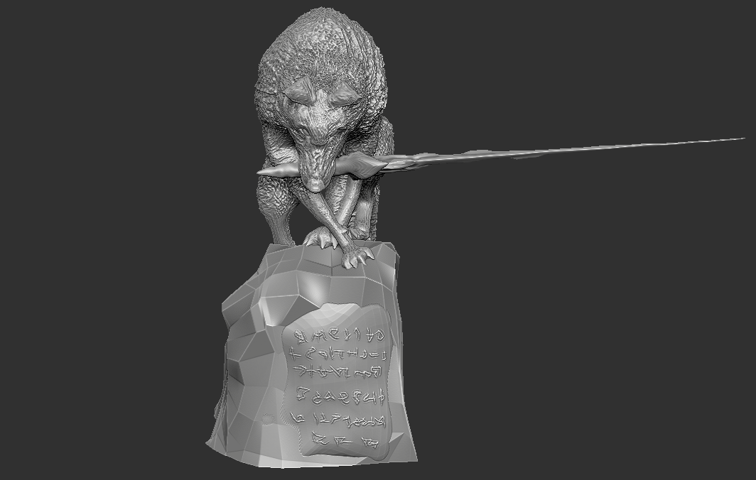 🐺 Dark Souls Sif the Great Grey Wolf・ 3D File for 3D printing・Cults