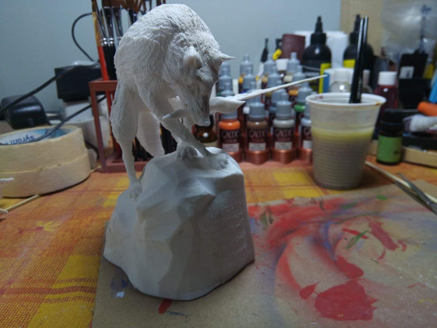 3D print Dark Souls Sif the Great Grey Wolf • made with Ender 3・Cults