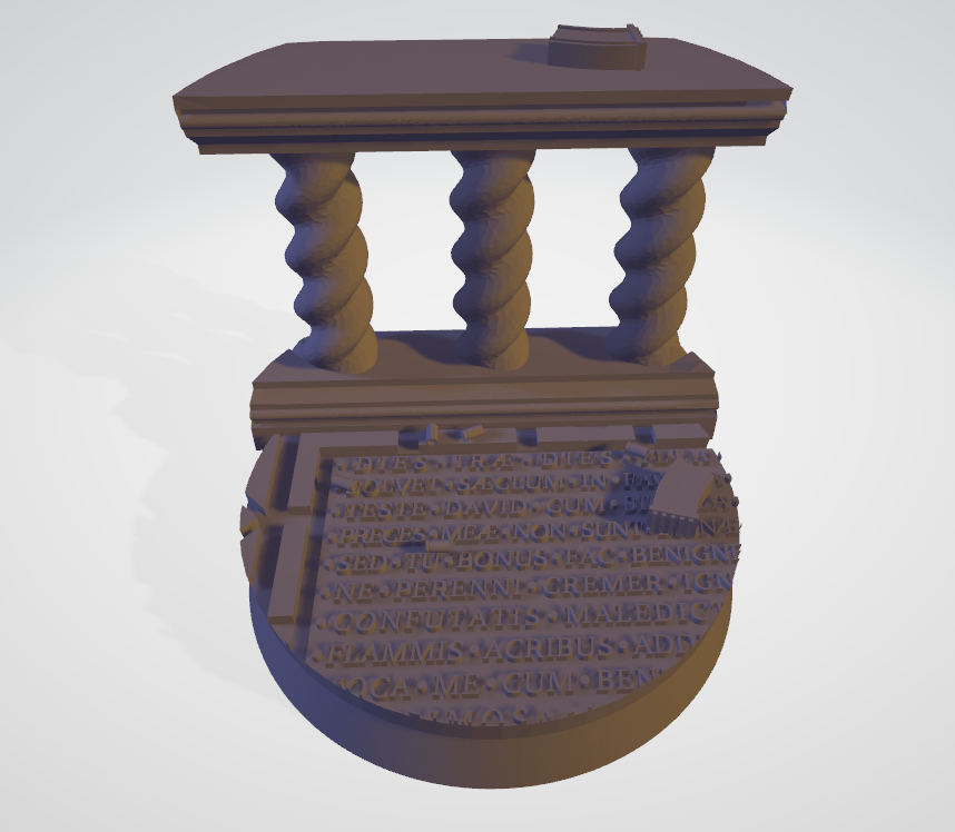 🕍 Imperial Temple Palace Bases - 10x 32mm and 4x 25mm round bases ...