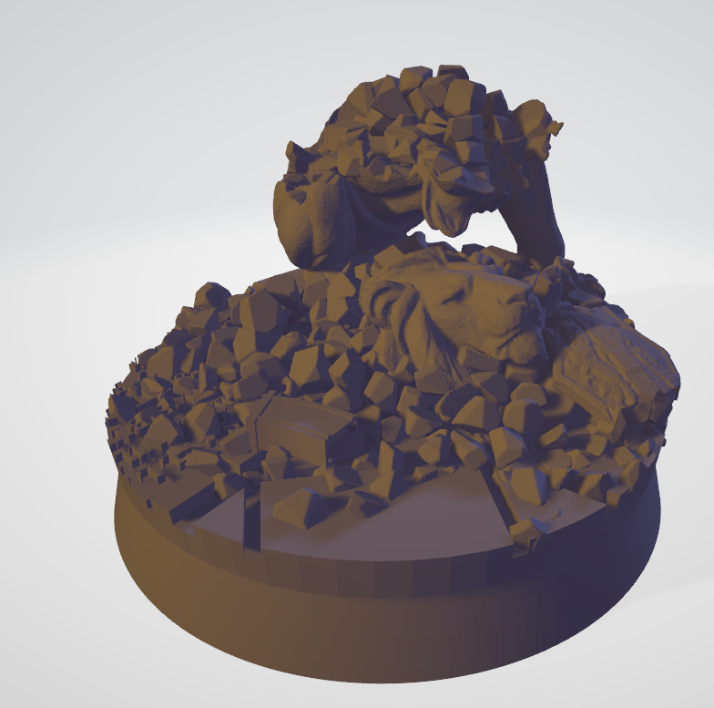 🕍 Imperial Temple Palace Bases - 10x 32mm and 4x 25mm round bases ...