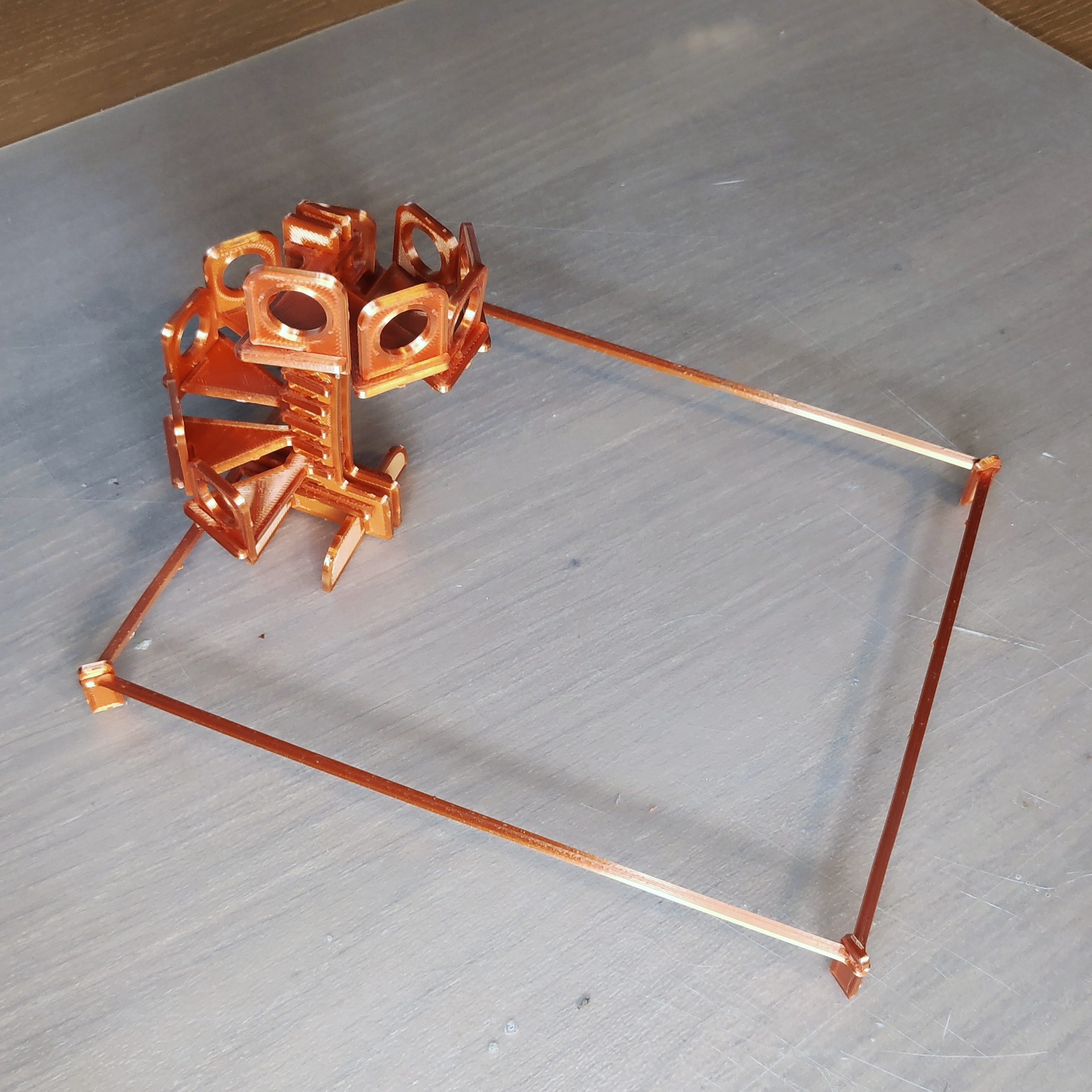 STL file Kit card Dice Tower 🎲 ・3D printing template to download・Cults