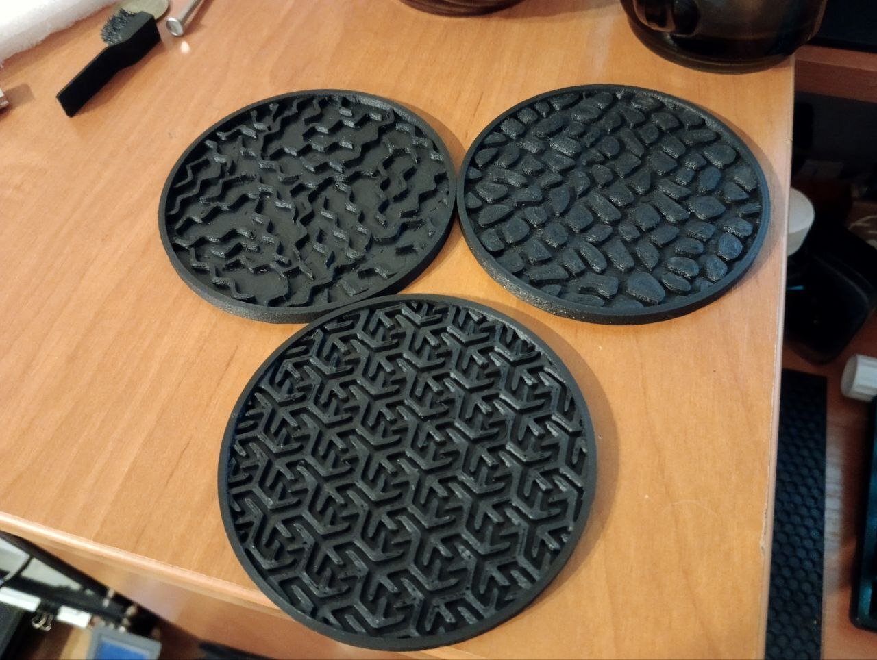 3D printed Drink Coaster Set・Cults