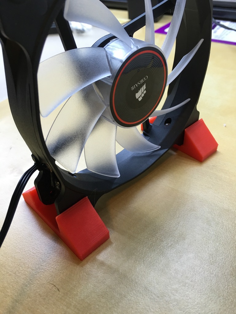 Free 3D file 120mm fan stand 🧞‍♂️ ・3D print design to download・Cults