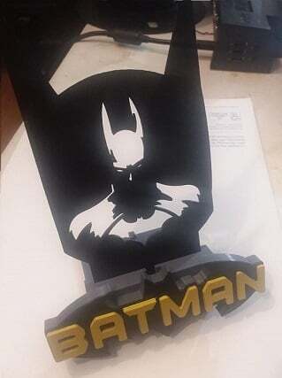 3D printing Batman Logo・Cults