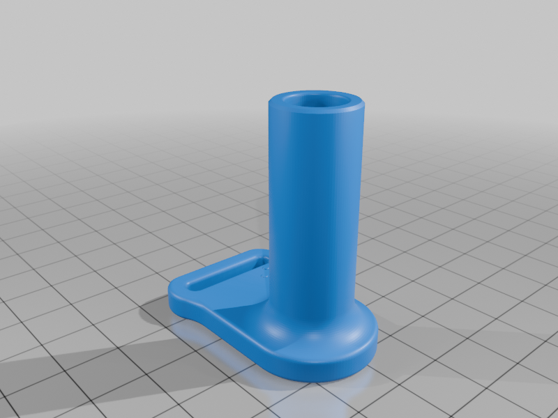 Free 3D file Manche grossi avec sangle de maintien/Neck with a large ...