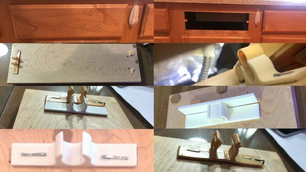 🔪 False Drawer Face Clips・Free STL File for ・Cults