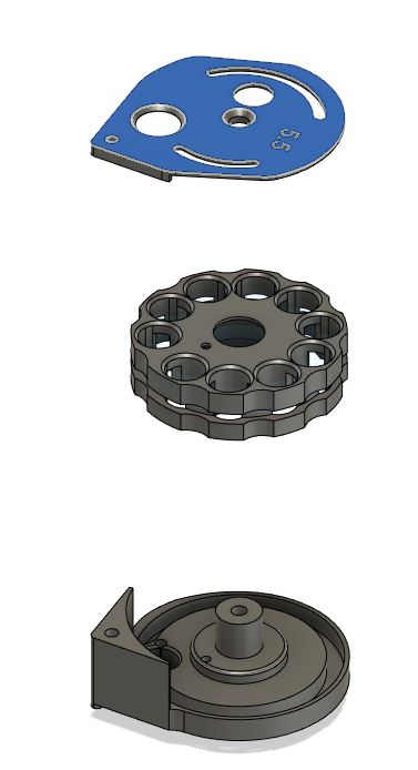 STL file pr900 10 round magazine 5.5 v2 📱 ・Model to download and 3D ...