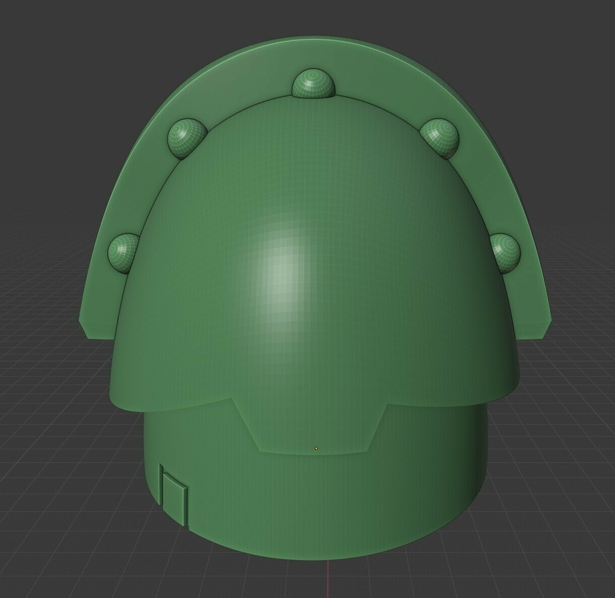 🛰 Space Soldier Company Champion Pauldron・Free STL File for ・Cults