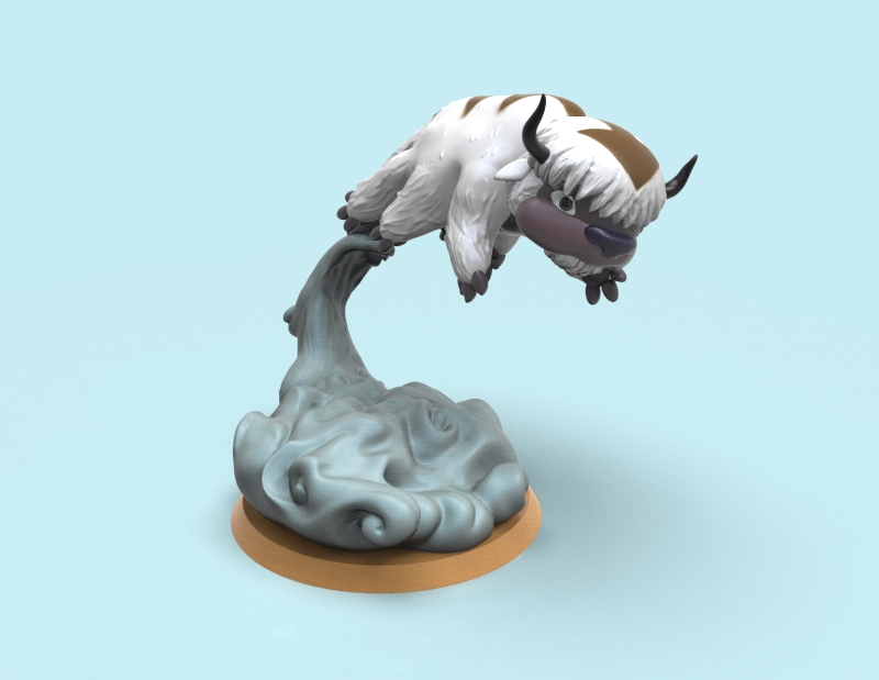 👾 Appa Figure from Avatar the Legend of Aang・ STL File for ・Cults