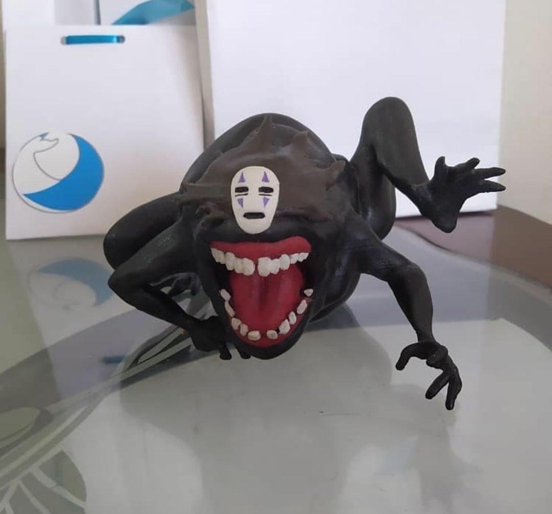 👹 Spirit Kaonashi from Spirited Away - Chihiro's Journey - no face・ STL ...