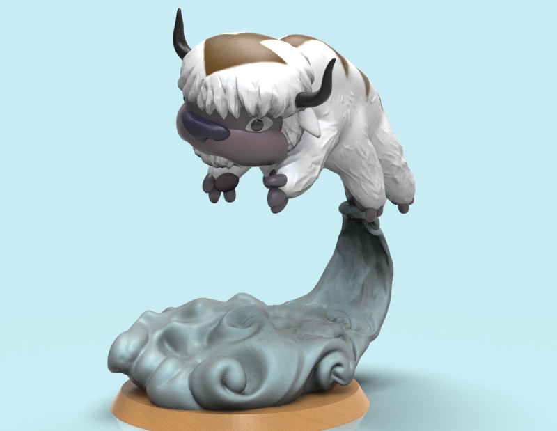 👾 Appa Figure from Avatar the Legend of Aang・ STL File for ・Cults