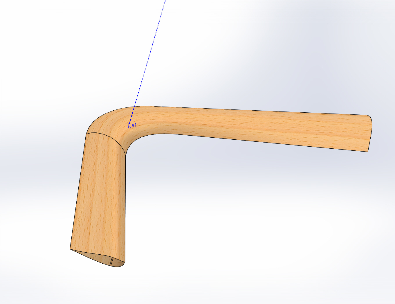 Descargar archivo STL gratis Boomerang de perfil alar.. 110º 🪃 ・Modelo ...