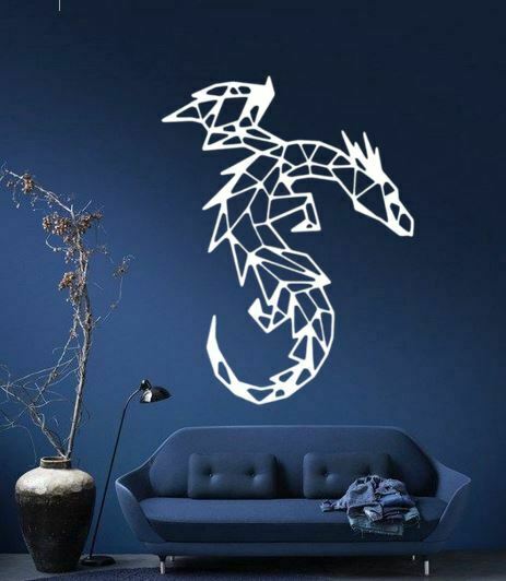 STL file Geometric Dragon 🐉 ・3D print design to download・Cults