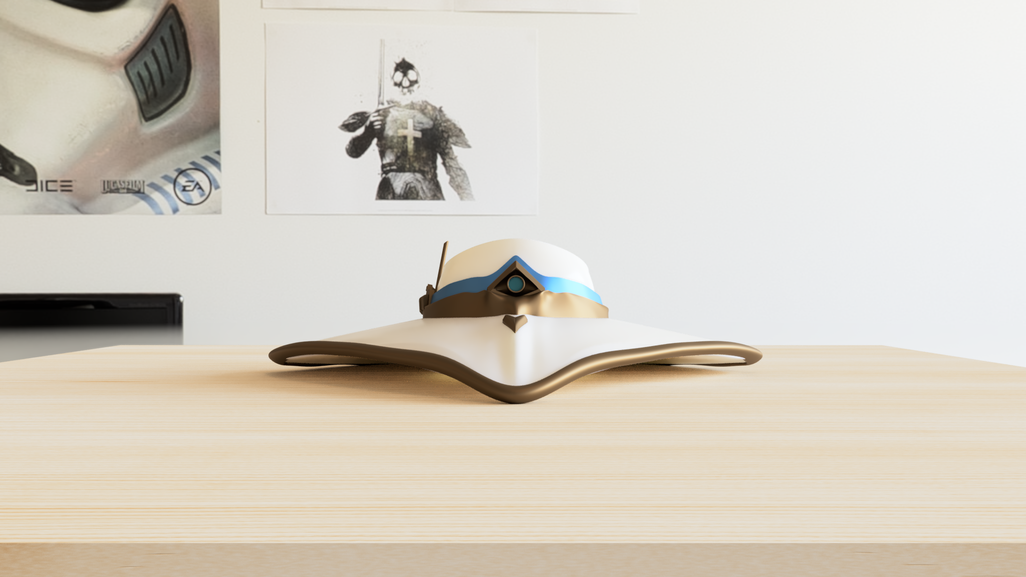 🎩 Cypher's hat, Neural theft, 3d model in Valorant game・ STL File for ...