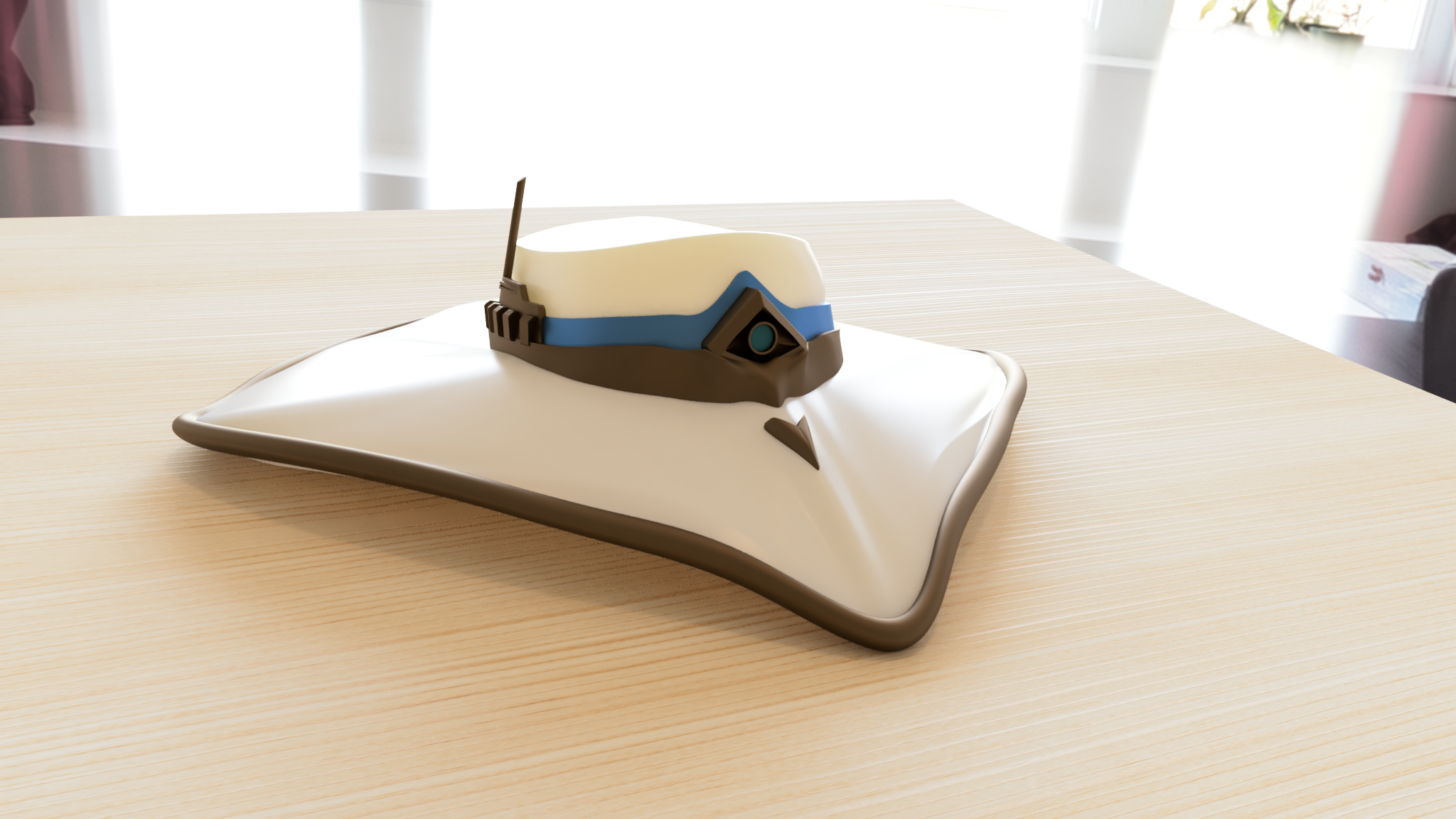 🎩 Cypher's hat, Neural theft, 3d model in Valorant game・ STL File for ...