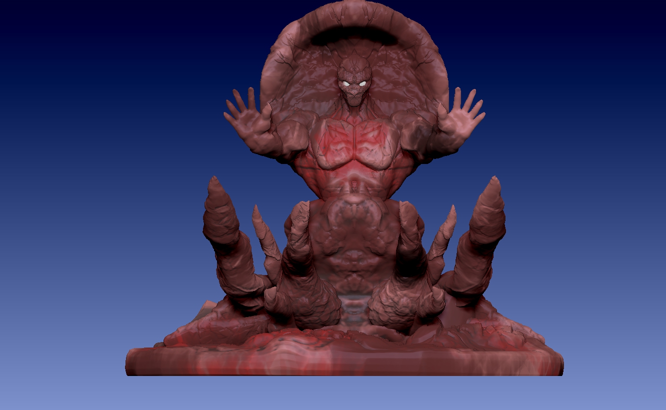 STL file earth elemental 🌍 ・Model to download and 3D print・Cults