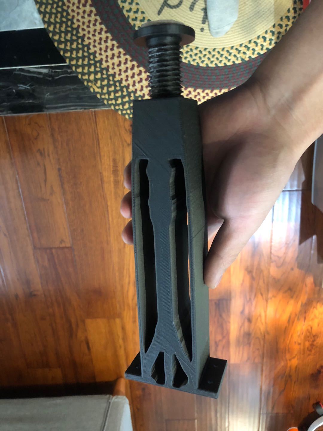 Free STL file adjustable support ,Topology Optimization,可调节支撑 🏠 ・3D ...