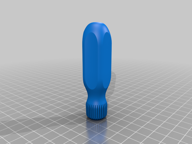 Free STL file SCREWDRIVER HANDLE 🪛 ・3D printer design to download・Cults