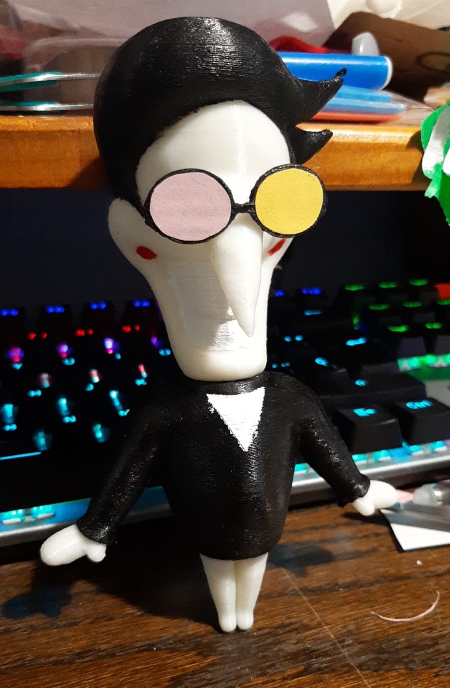 🎲 Spamton G. Spamton - Deltarune・Free 3D File for ・Cults