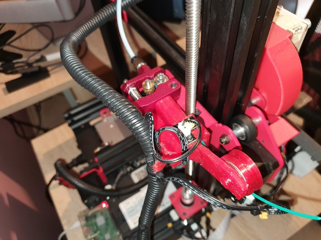 🧞‍♂️ Alfawise U30 Pro support pour extrudeuse aluminium + Capteur + guide + support de fils ...