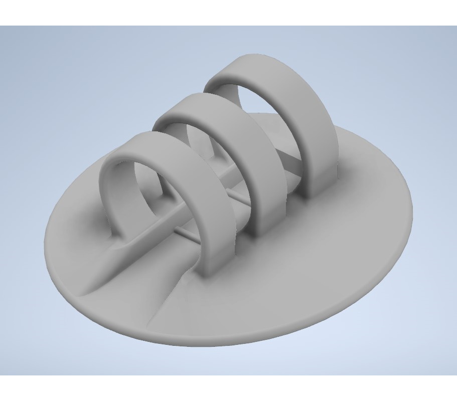 🪜 Intex ladder circular feet・ STL File for ・Cults