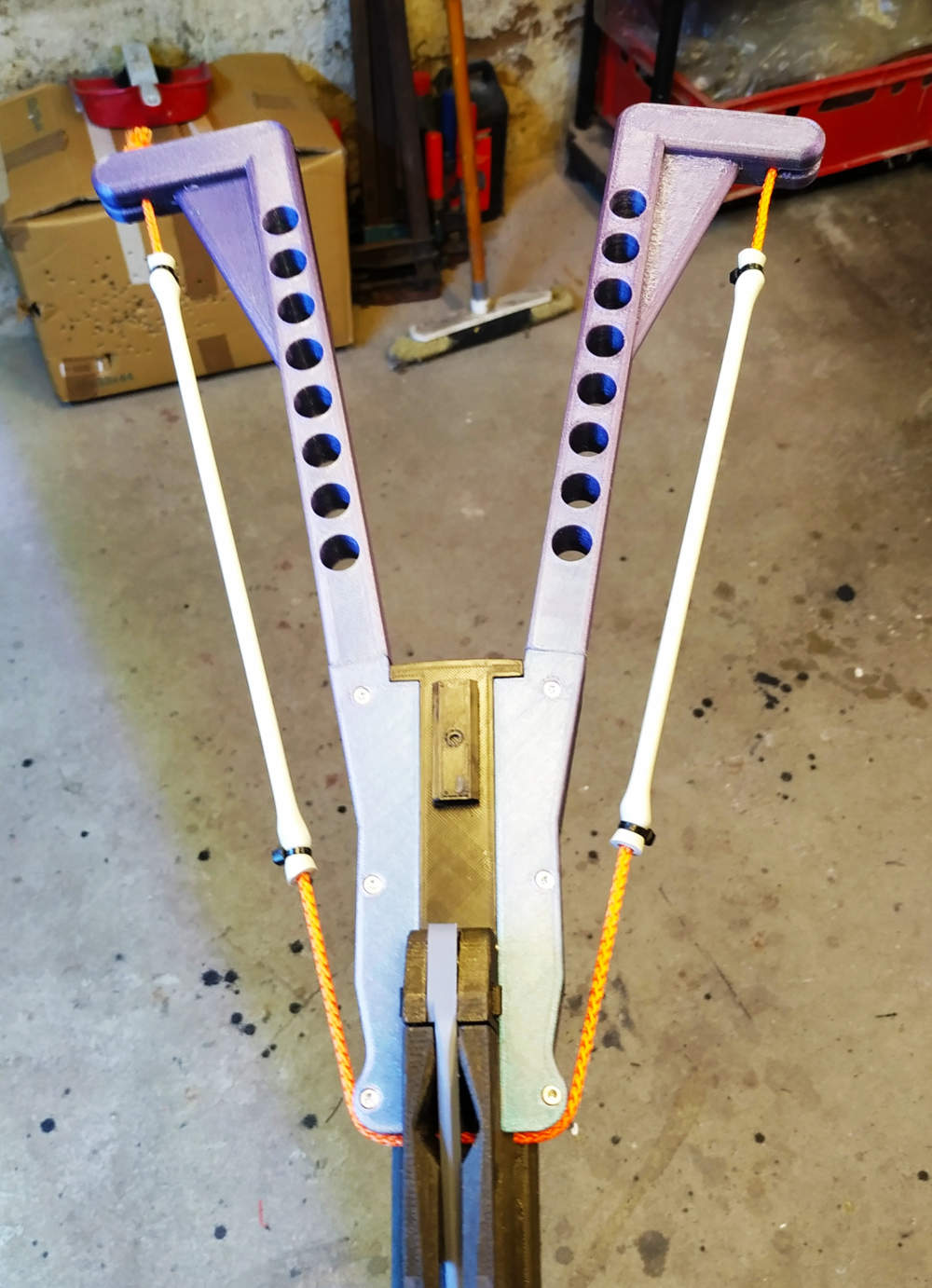 Free STL file XL Arms for Sliding Legolini Slingbow 📷 ・3D printing ...