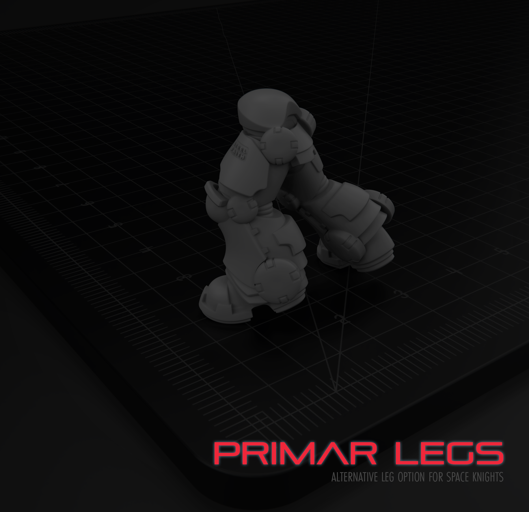 STL file Primar Legs ⚔ ・Template to download and 3D print・Cults