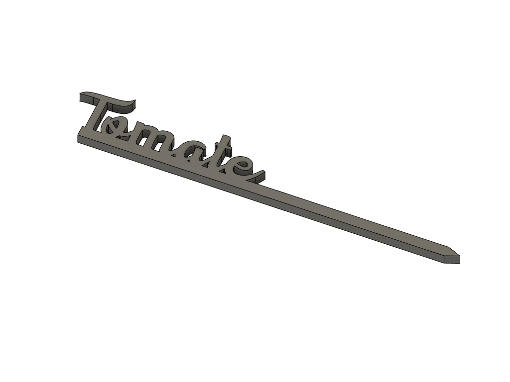 STL file 32 garden/garden label 🏷️ ・3D printable model to download・Cults