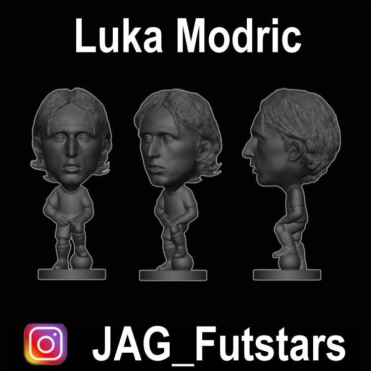 ⚽ Luka Modric - Soccer STL・ STL File for ・Cults