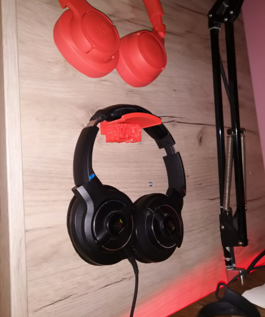STL file Headset holder, support, blizzard 📱 ・3D print object to ...