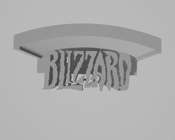 STL file Headset holder, support, blizzard 📱 ・3D print object to ...
