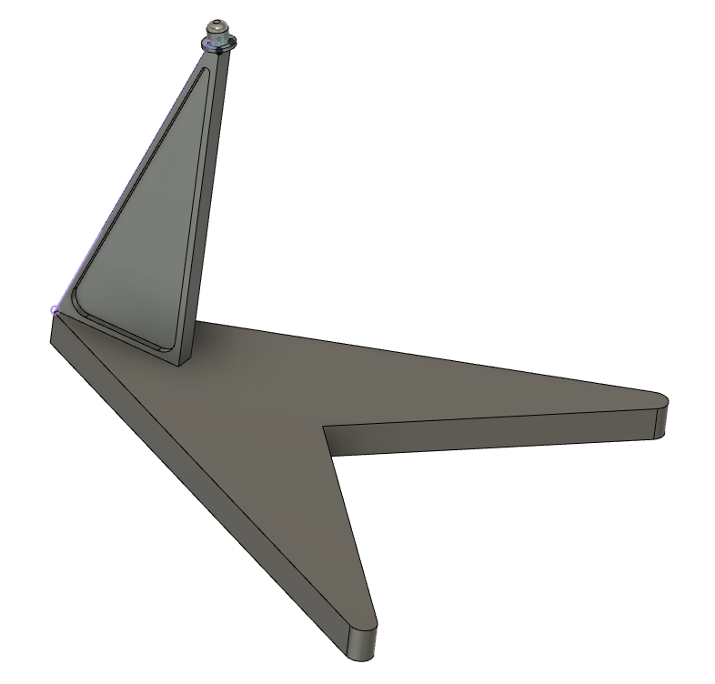 Free STL file 1:200 scale model display stand 🎨 ・Template to download ...