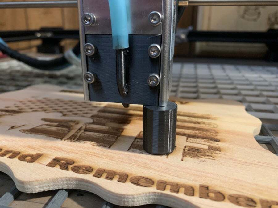 Free STL file Neje 40watt laser fixed focus block 22mm 🔧 ・3D printable ...