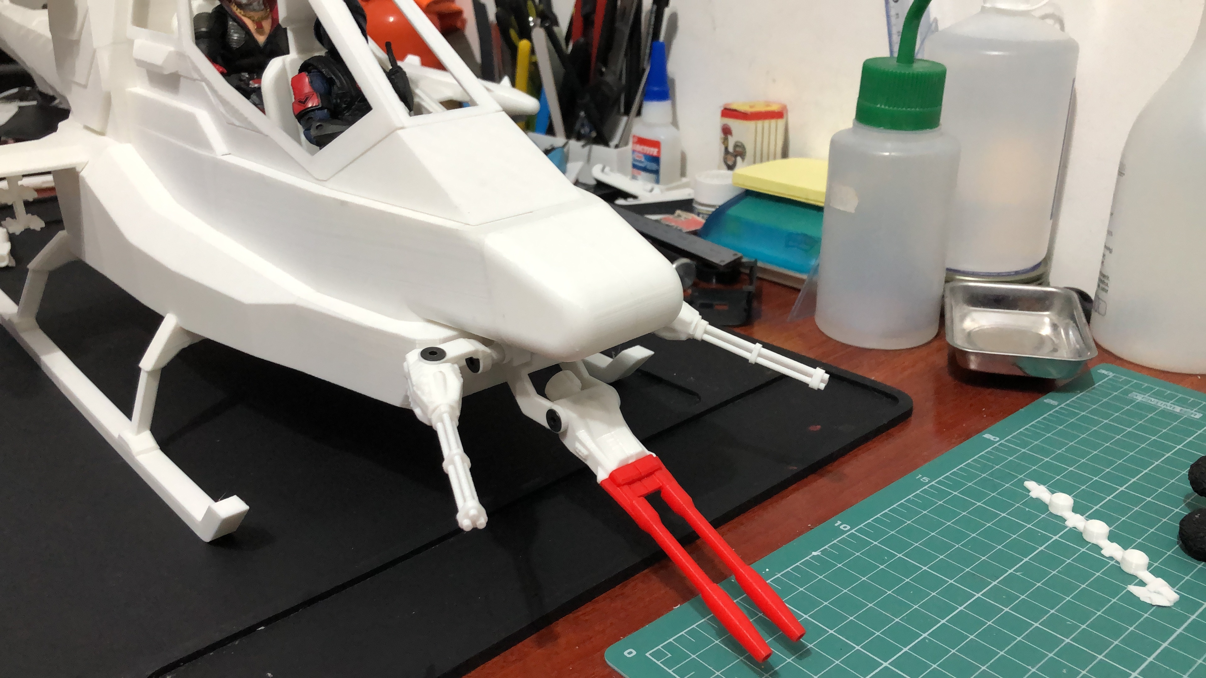 ️ DragonHawk VTOL & Rattlesnake L.A.N.G. for 1:12 (6"/15cm) figures・ 3D ...