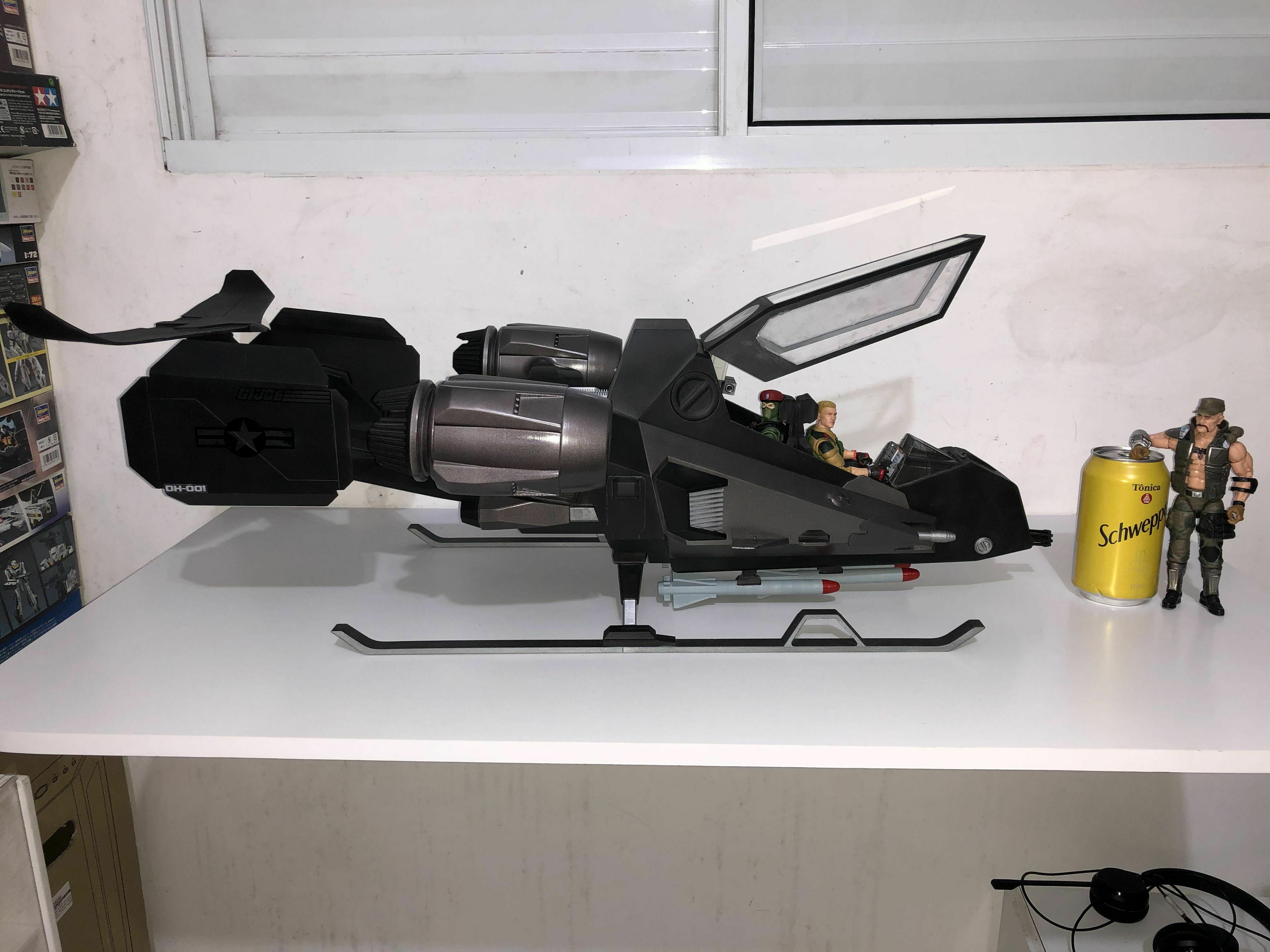 ️ DragonHawk VTOL & Rattlesnake L.A.N.G. for 1:12 (6"/15cm) figures・ 3D ...