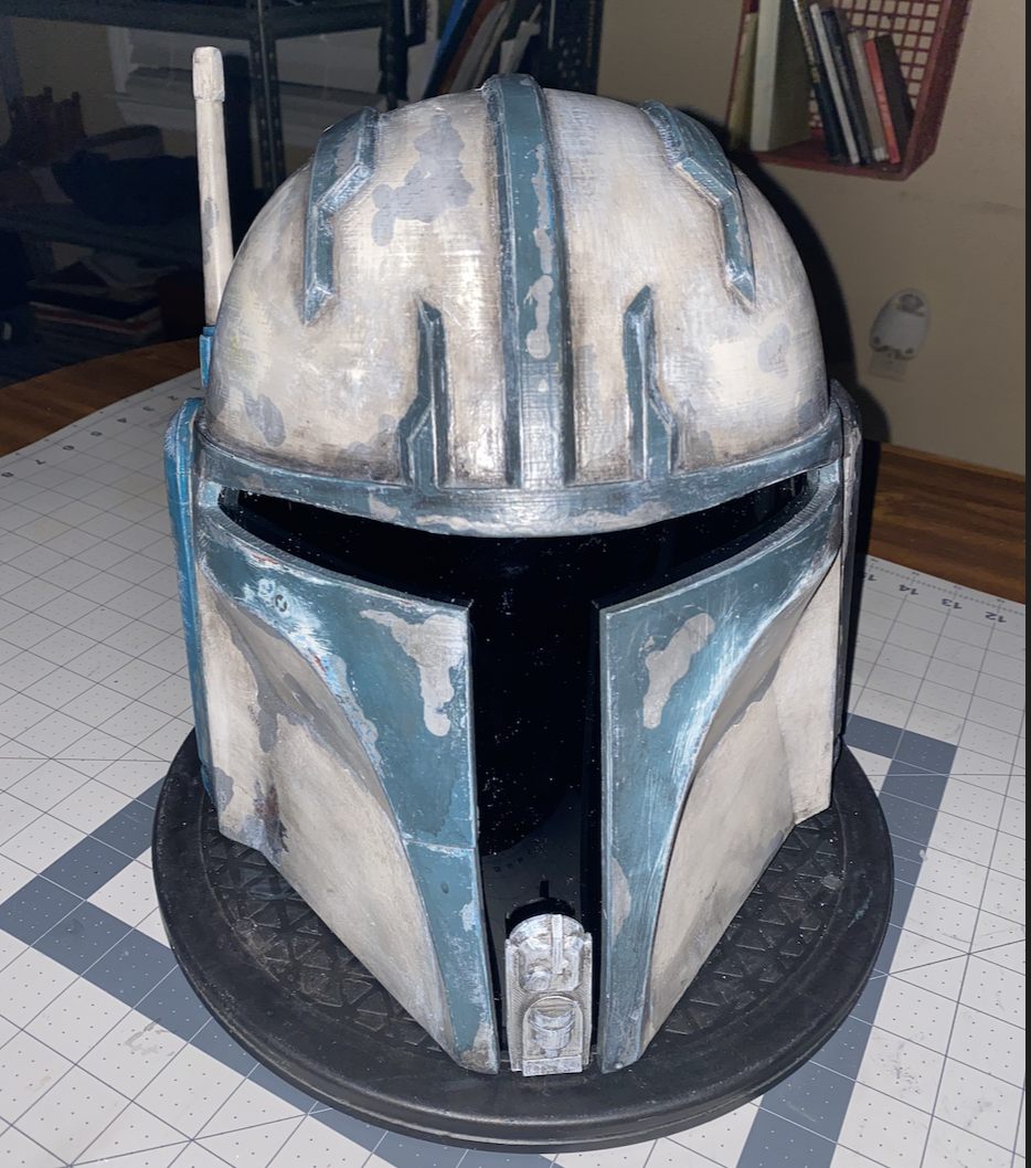3D printable Mandalorian Inspired Helmet, The Rook・Cults
